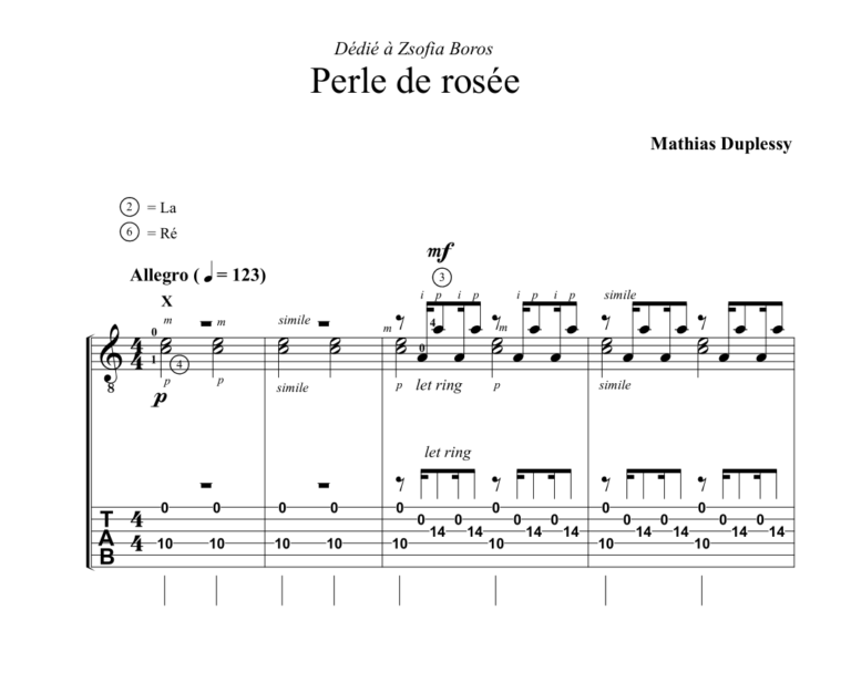 Mathias Duplessy | Partitions - Mathias Duplessy